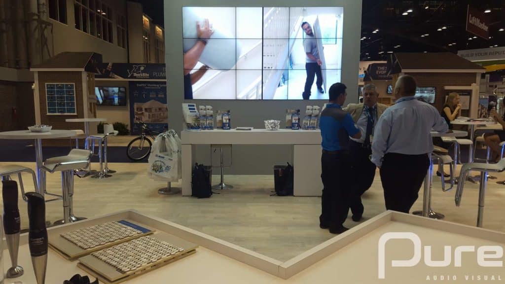 LCD Video Wall Rental Company - Pure AV