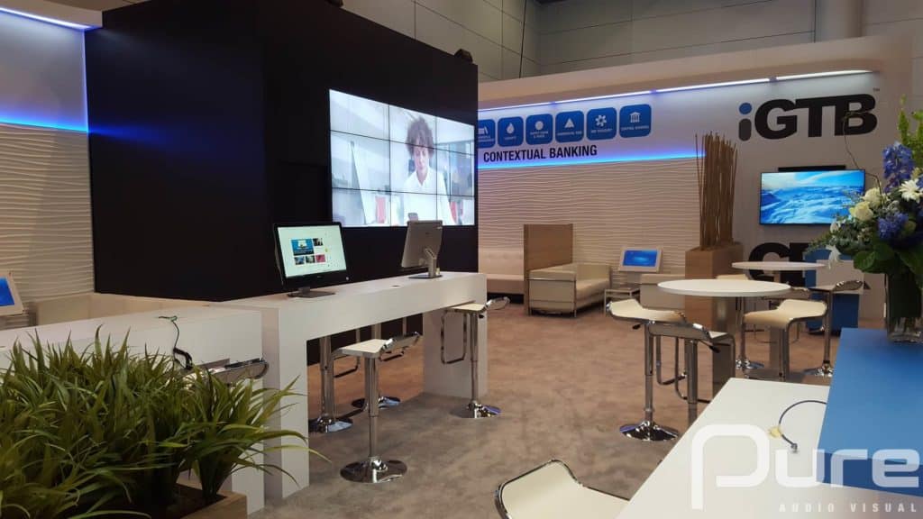 LCD Video Wall Rental Company - Pure AV